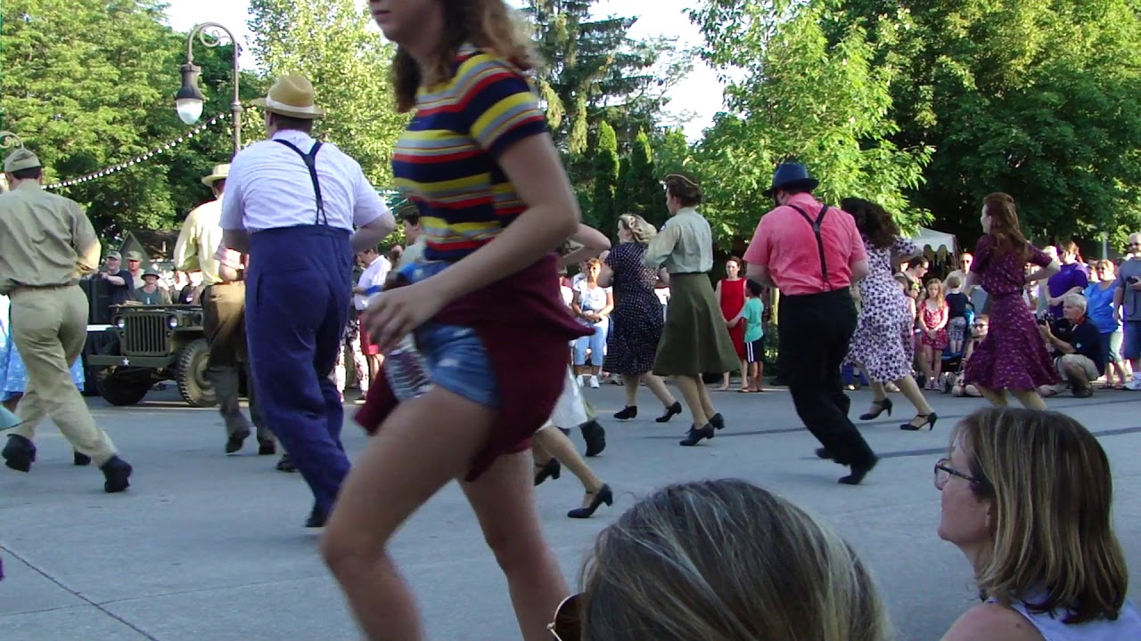 1940s USO Dance at Motor Muster 2018 at Greenfield Village (pt. 3 ...