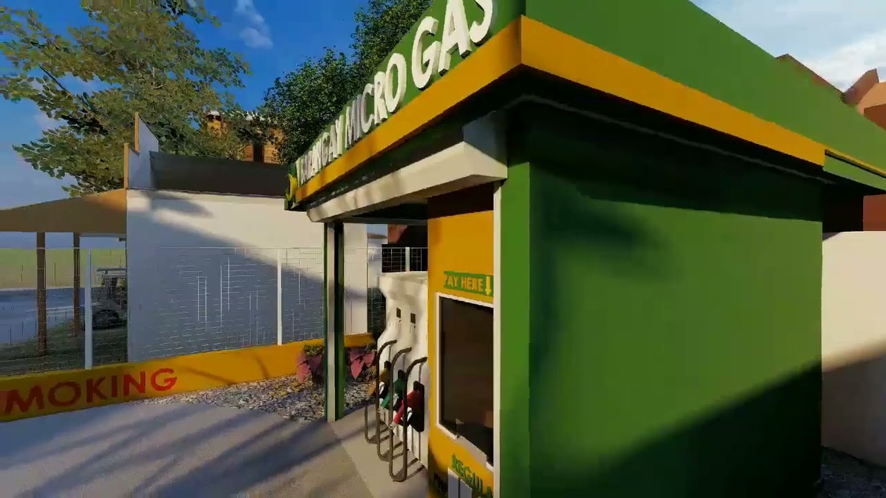 Micro Gas Station by Advance Fuel - YouTube