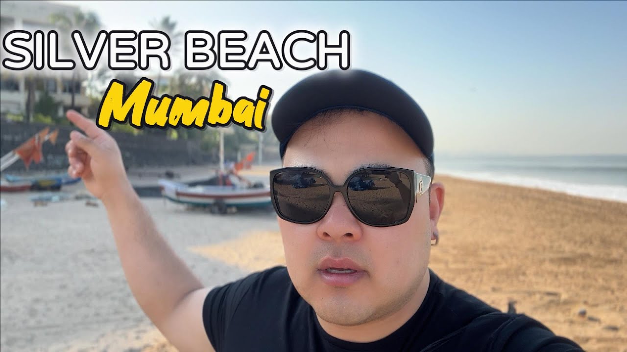 آخرین روز در شهر مومبای 🌴🌊 Silver Beach in Mumbai - YouTube