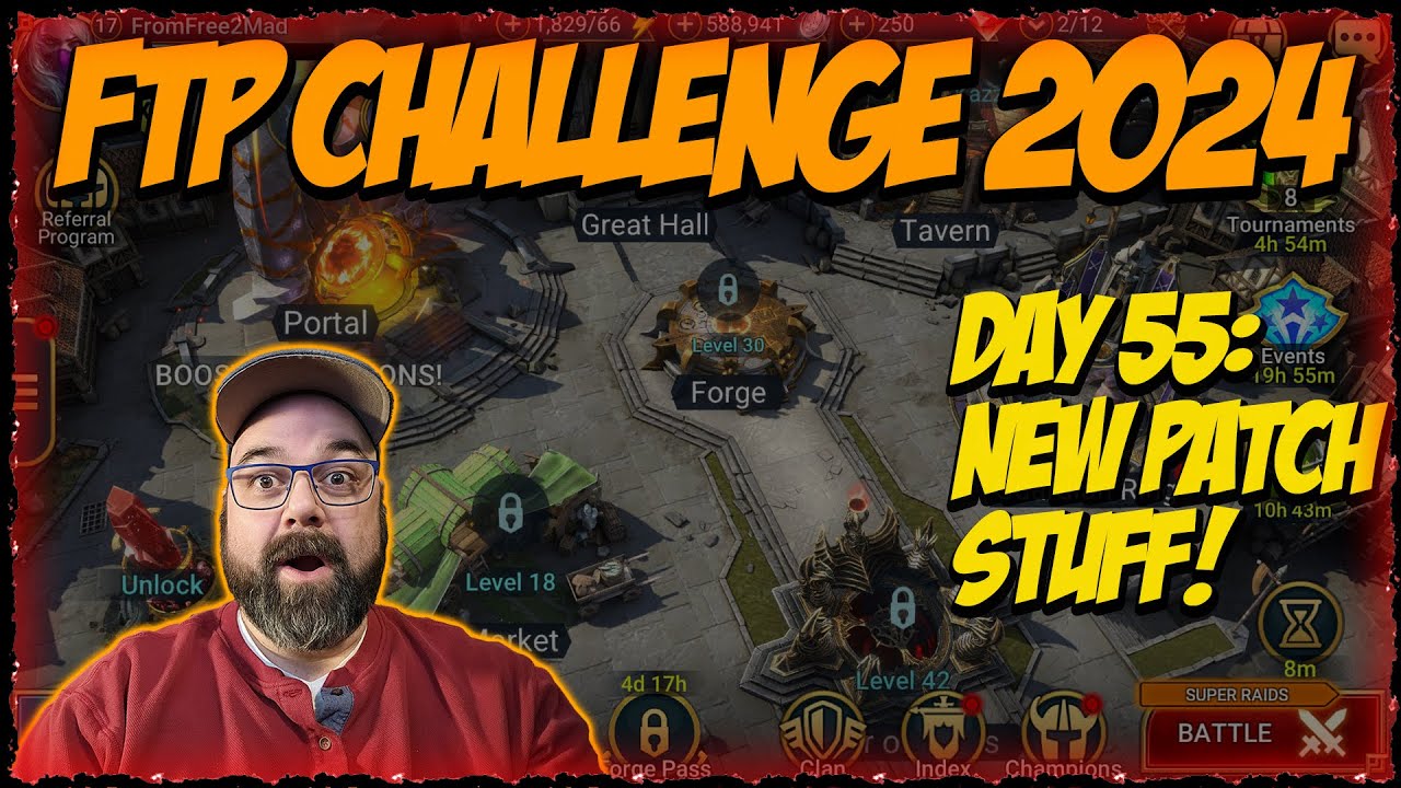 PATCH DAY! | FTP DAY 55 | RAID: Shadow Legends - YouTube