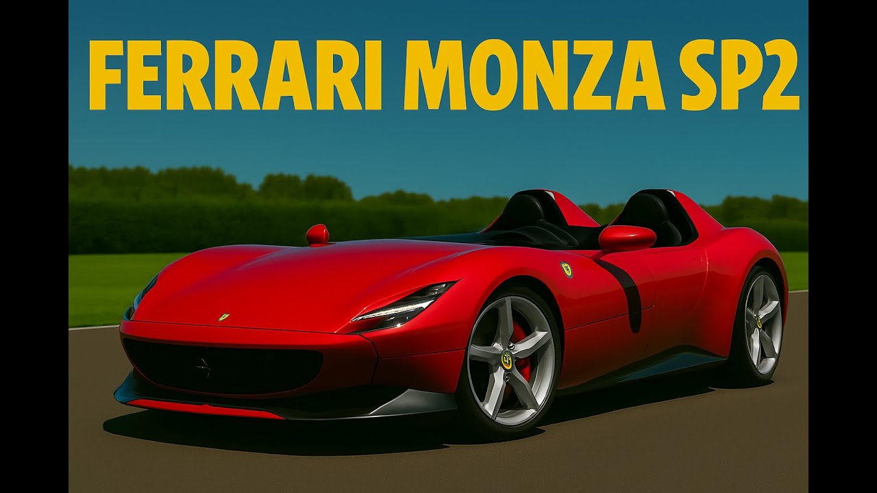 Ferrari Monza SP2 – The Ultimate Open-Top V12 Supercar! - YouTube