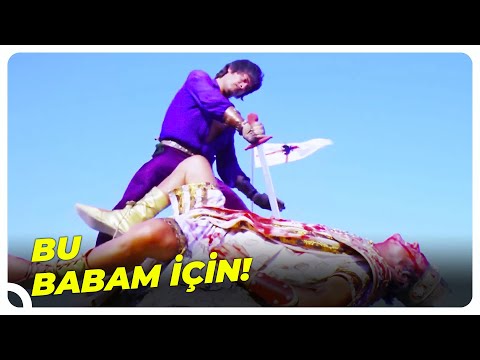 Battal, Hilarion'dan Babasının İntikamını Aldı | Battal Gazi Destanı Cüneyt Arkın Türk Filmi