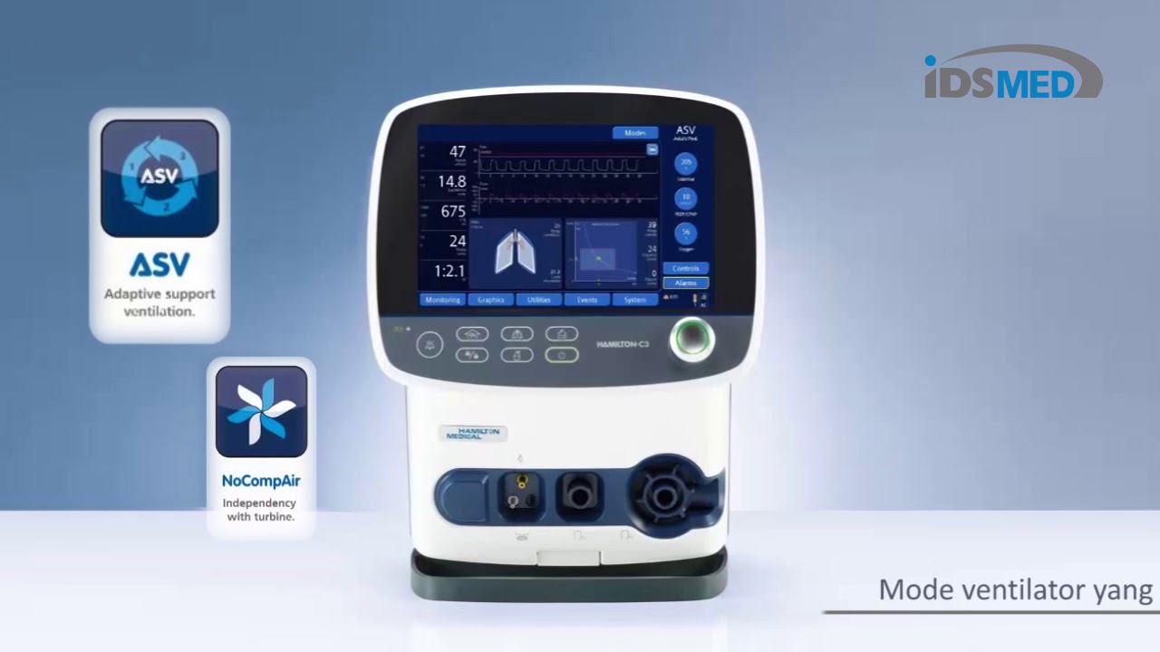 Hamilton | C3 Mechanical Ventilator - YouTube