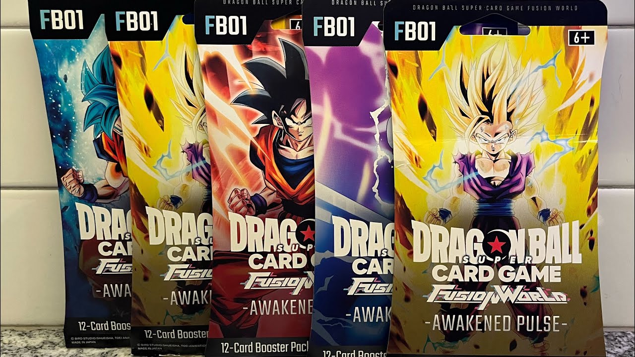 Opening Dragon Ball Super Fusion World Packs! - YouTube