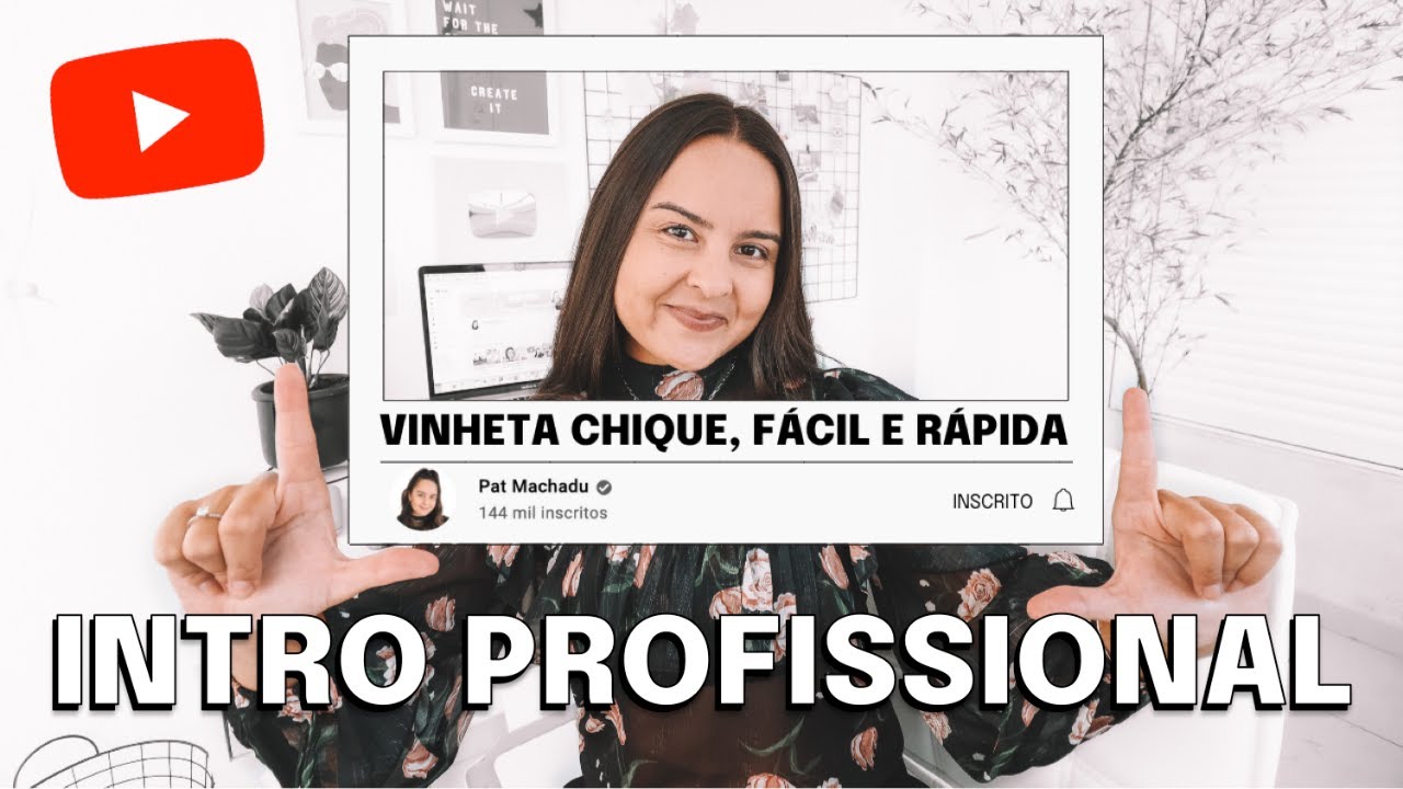 COMO FAZER VINHETA PROFISSIONAL DE UM JEITO MUITO FÁCIL PARA VÍDEOS DO ...