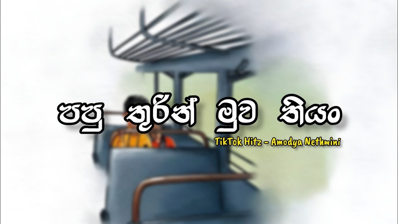 පපු තුරින් මුව තියන් - Paputhurin Muwa Thiyan | TikTok Hitz | Amodya ...