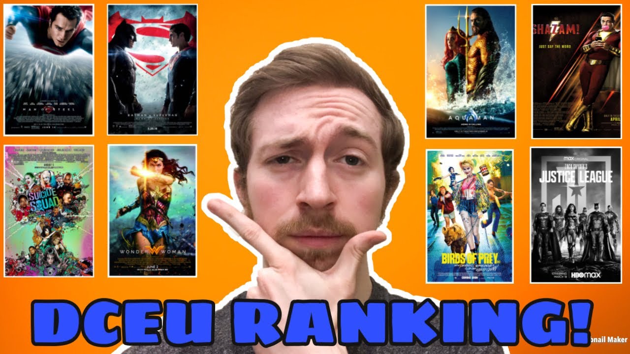 All 10 DCEU Films Ranked!! - YouTube