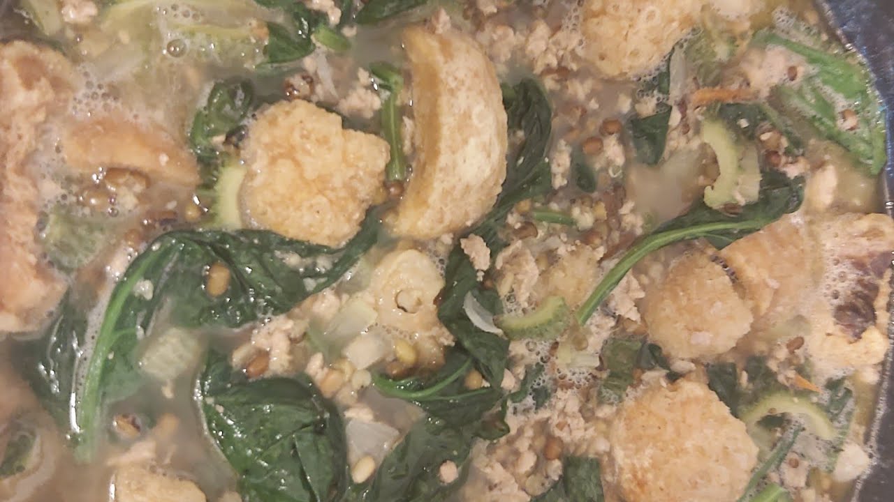 how to cook mongo with galunggong | panlasang pinoy - YouTube