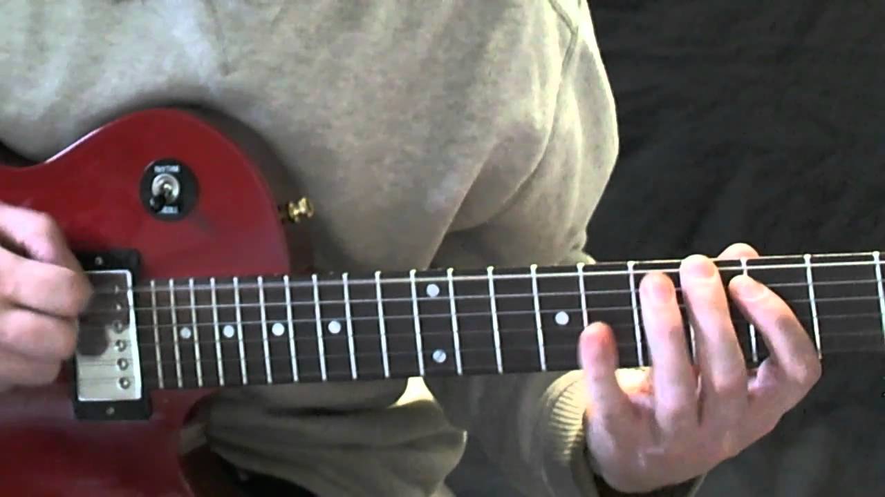 Classic Rock Riff Guitar Lesson - YouTube