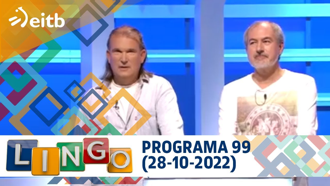 LINGO: Programa 99 (28-10-2022) - YouTube