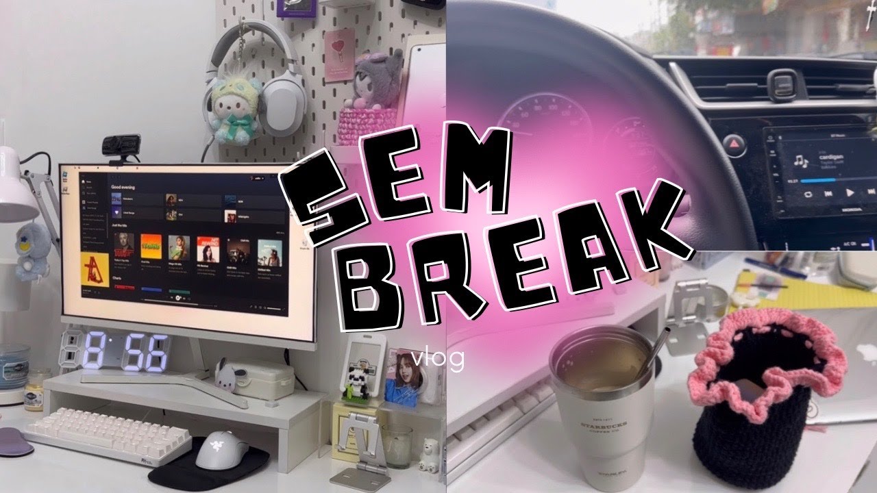 sembreak vlog 🤸🏻‍♀️ - YouTube