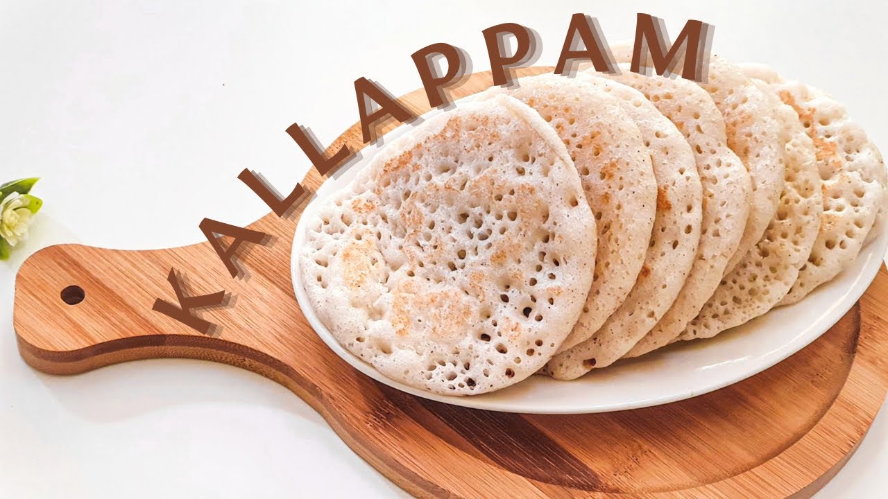 How to make Easy Kallappam || Appam || Fermented rice pancakes ...