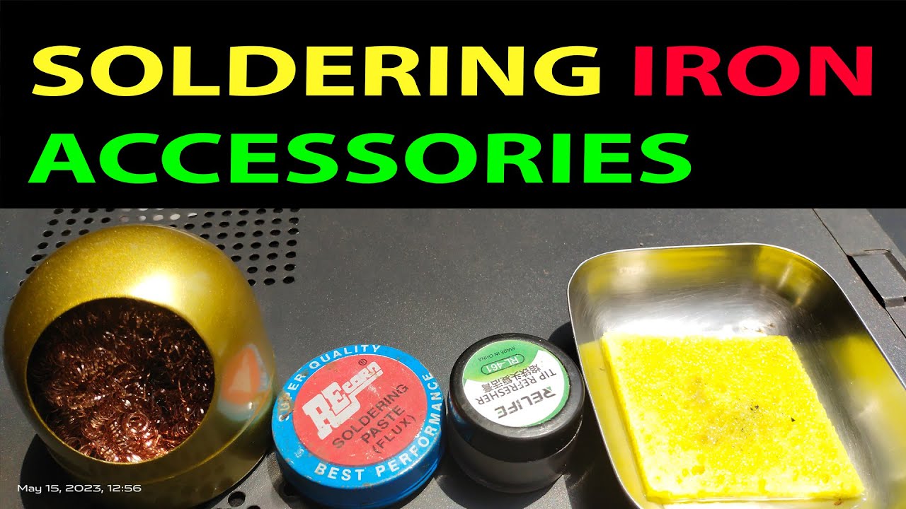Accessories for Soldering Iron | Tips for Soldering Iron - YouTube