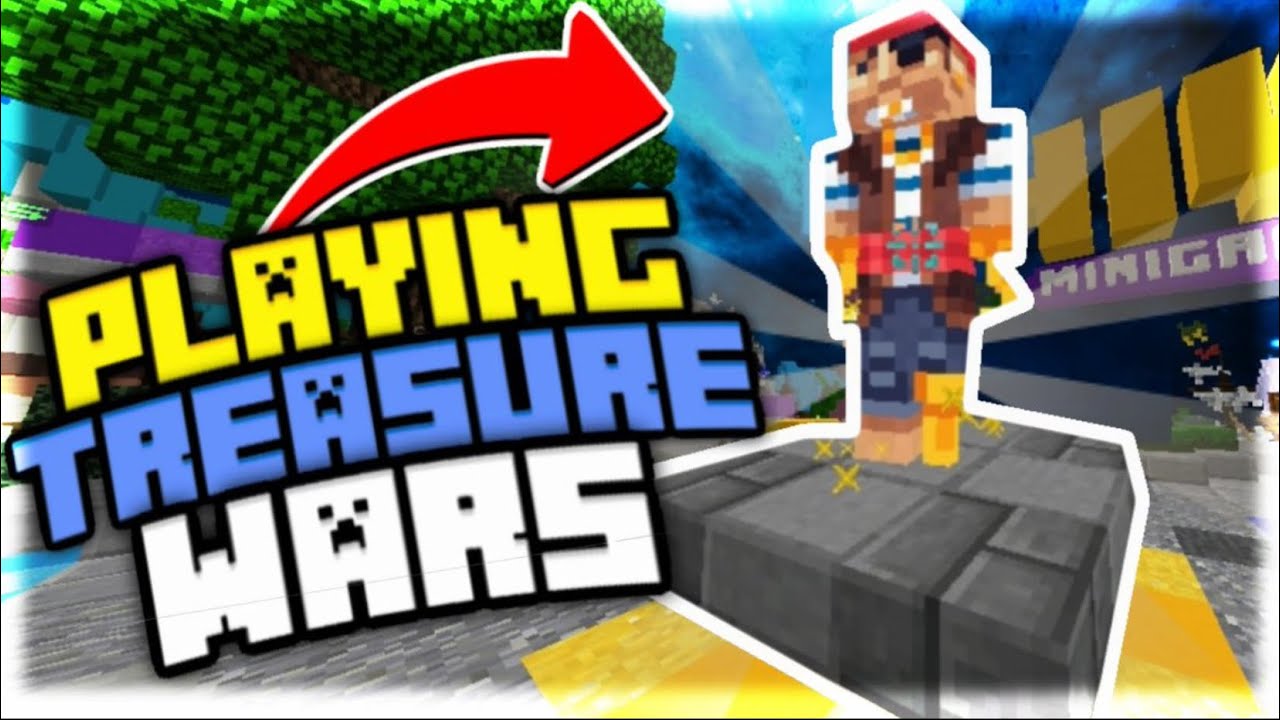Minecraft bed wars/treasure wars - YouTube
