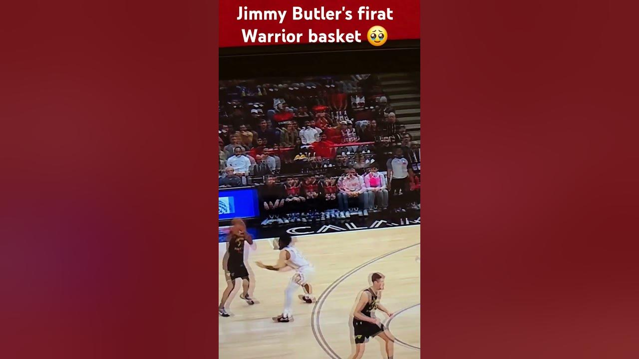 Jimmy Butler's first Warrior basket 🥹🔥 - YouTube