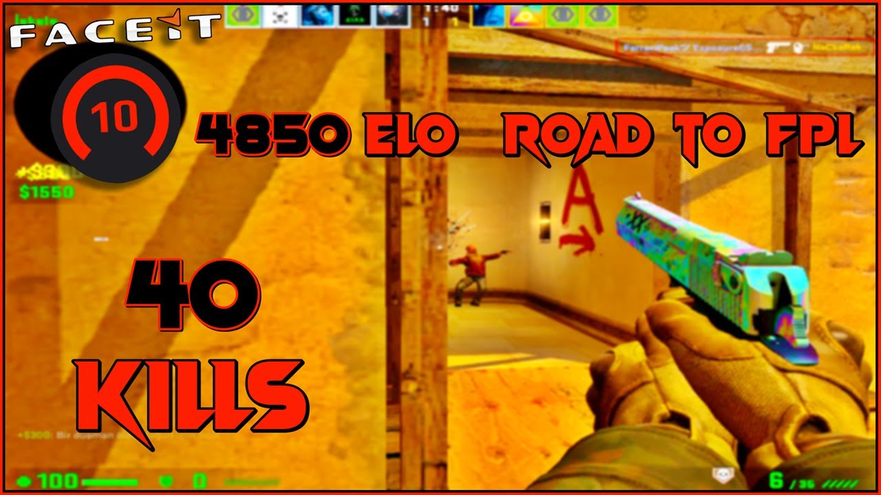 CS:GO Faceit'de Avrupa Sıralamasında (TOP 500)'e Girmek! 4850 Elo ...