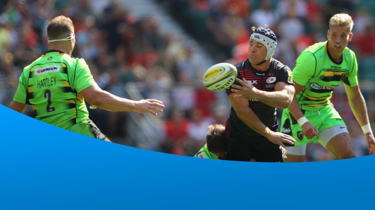 Best skill and biggest hits from Aviva Premiership Rugby Round 1 - YouTube