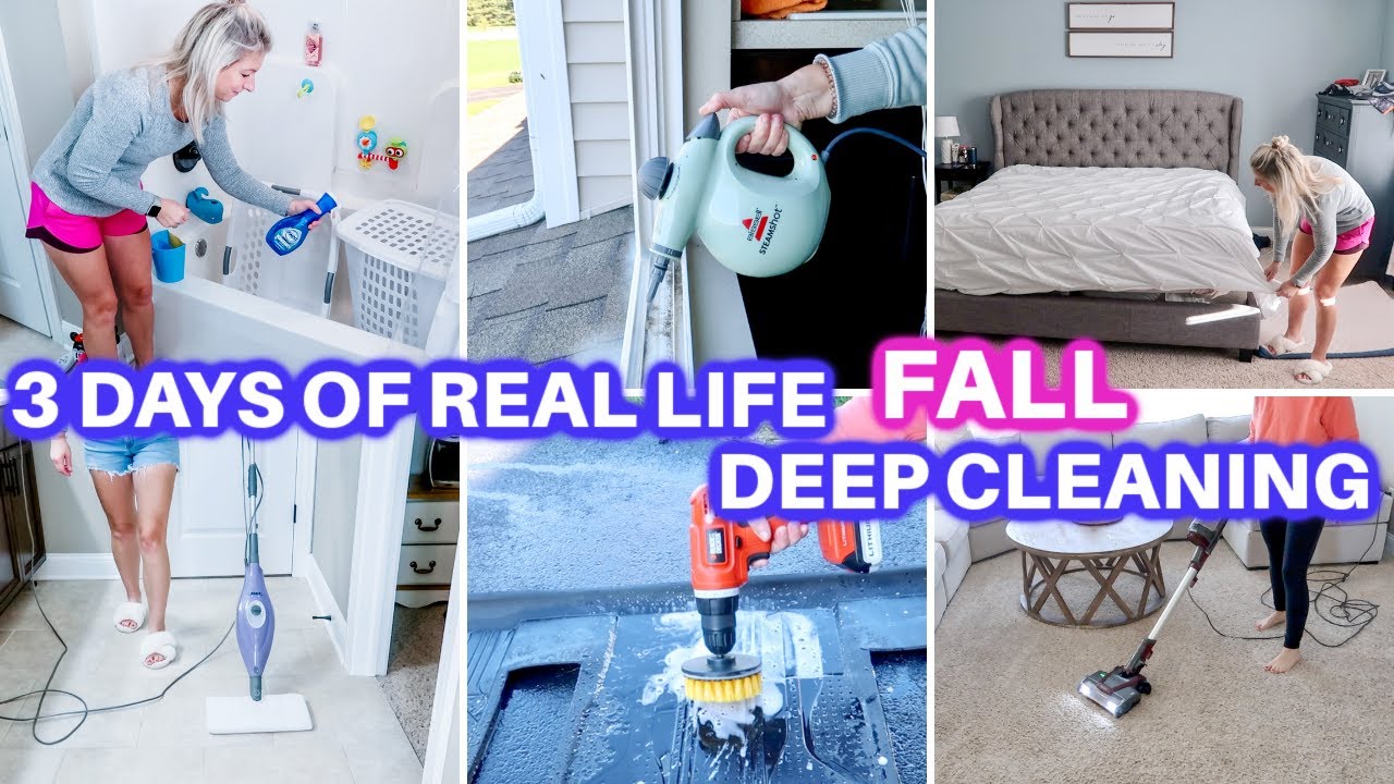 😰 DEEP CLEAN WITH ME 2021 | EXTREME CLEANING MOTIVATION | 3 DAY DEEP ...