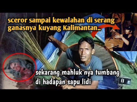 CAMPING HORROR SCEROR SAMPAI GULUNG TIKAR DI TERROR GANASNYA KUYANG KALIMANTAN DI TEMPAT INI 