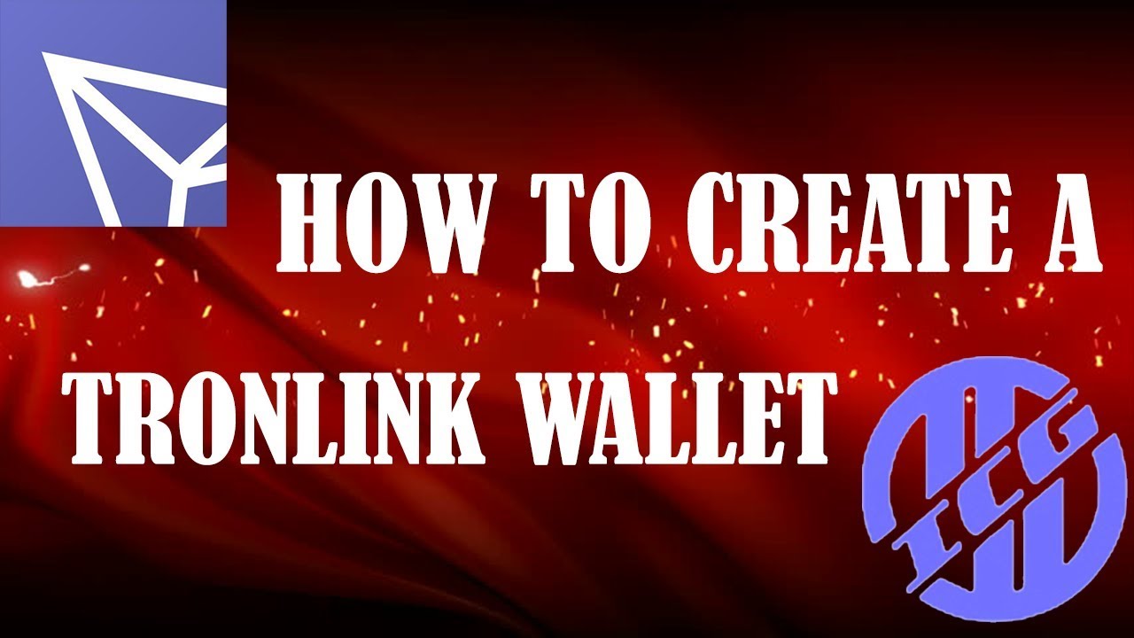 HOW TO SET UP A TRONLINK WALLET - YouTube