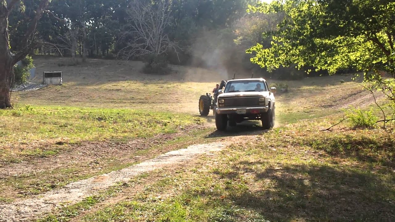 Redneck towing - YouTube