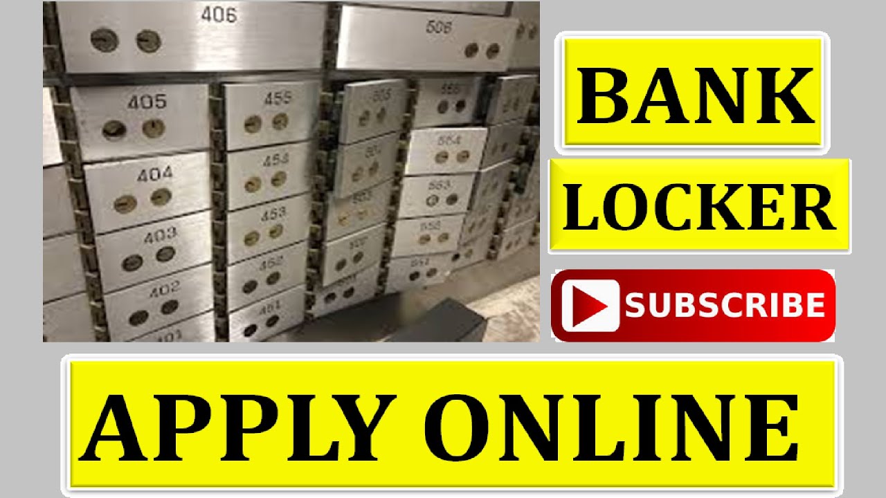 Online Apply for Locker in Central Bank || Bank Locker || Charges ...