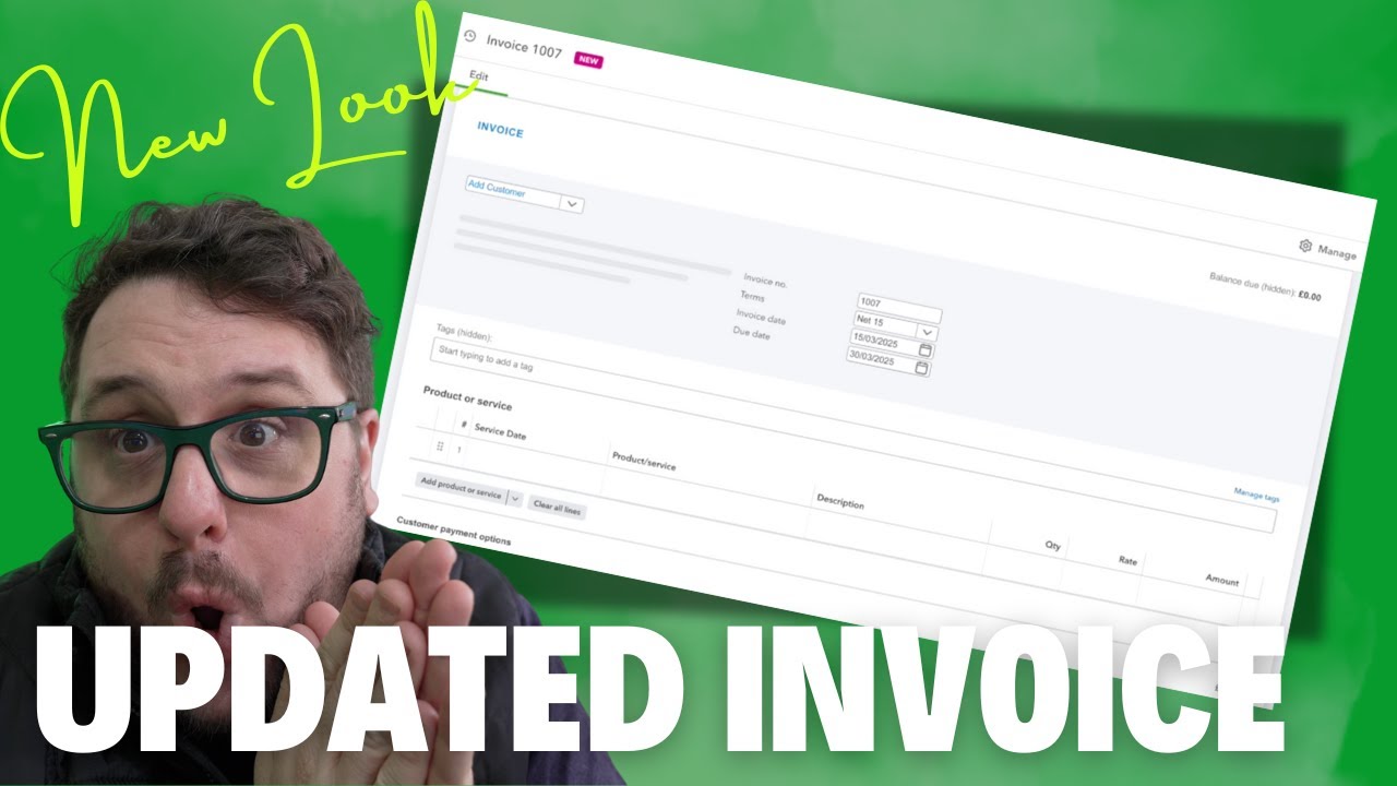 QuickBooks New Invoice Updates: Streamline Your Invoice Process! - YouTube