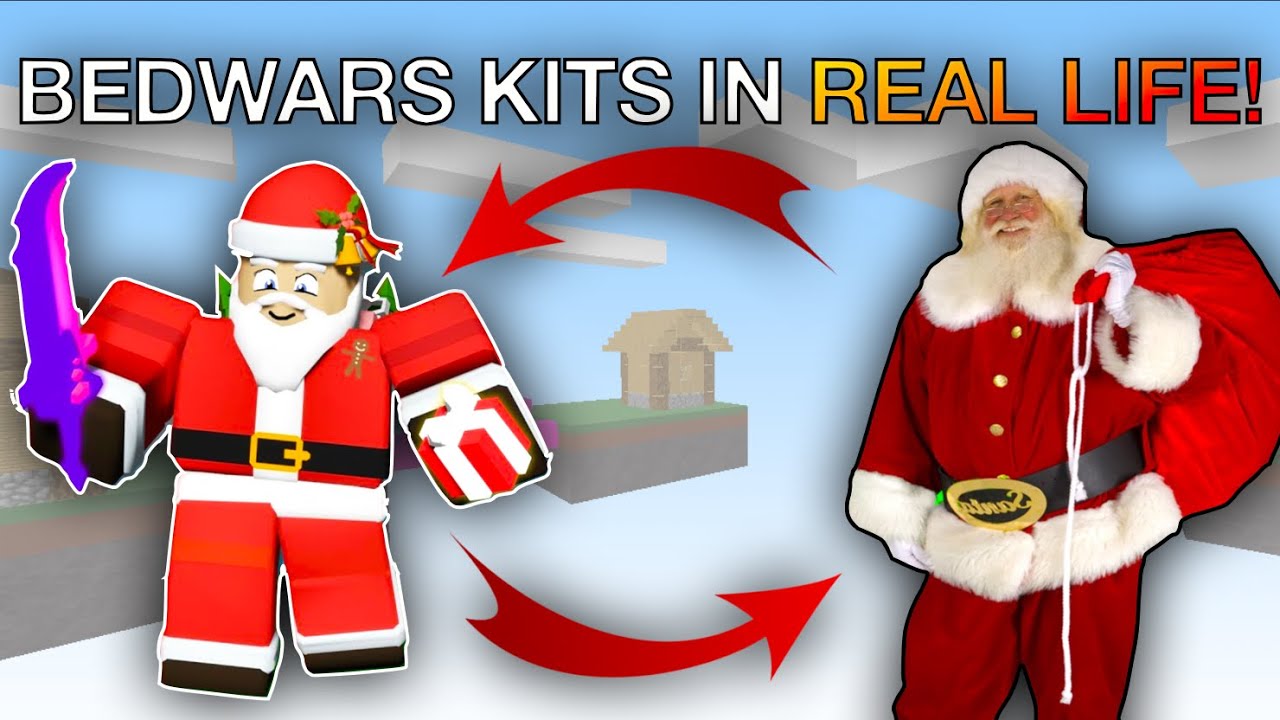 ALL BEDWARS KITS IN REAL LIFE! - YouTube