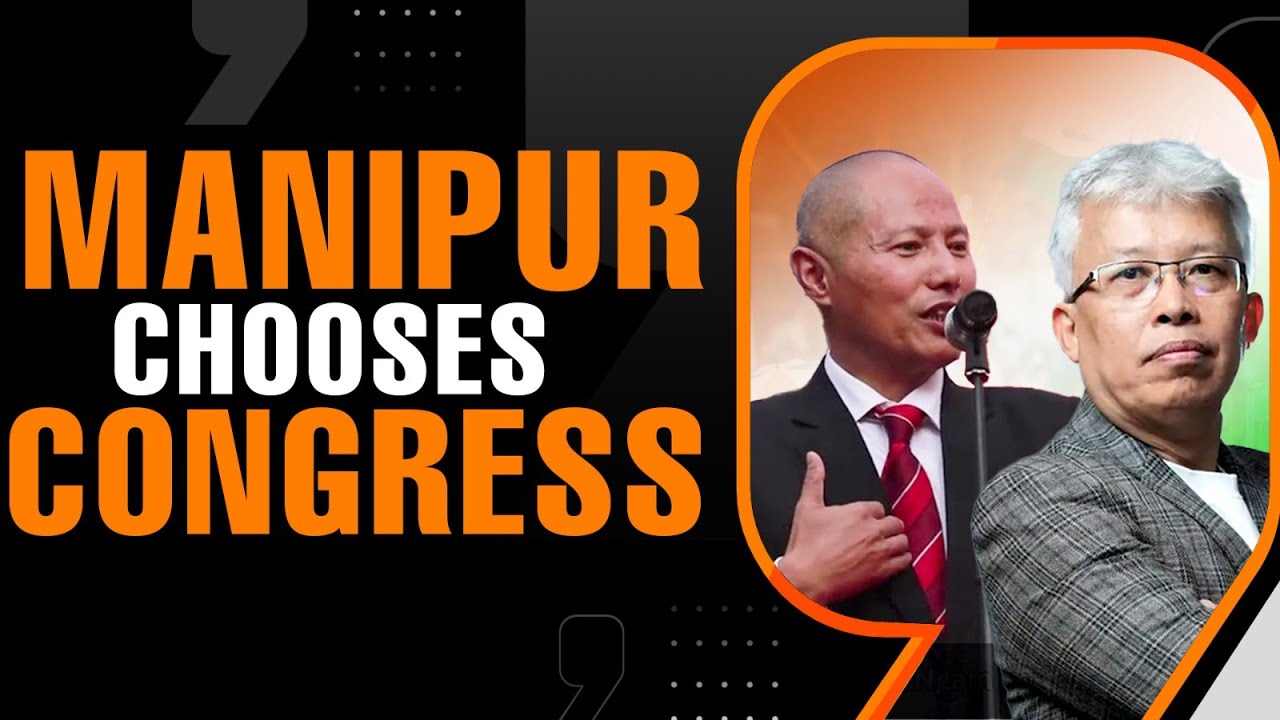Congress wins both the Lok Sabha seats in Manipur - YouTube