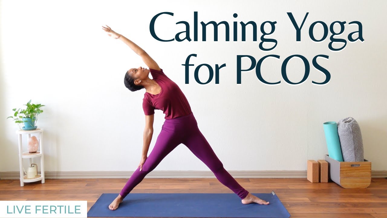 15-Minute Live Fertile PCOS Yoga Sequence - YouTube