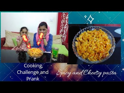 Spicy And Cheesy Pasta Eating Challenge | Cooking | Challenge | Prank ...