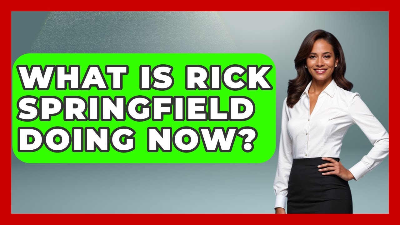 What Is Rick Springfield Doing Now? - Soap Opera Insider - YouTube