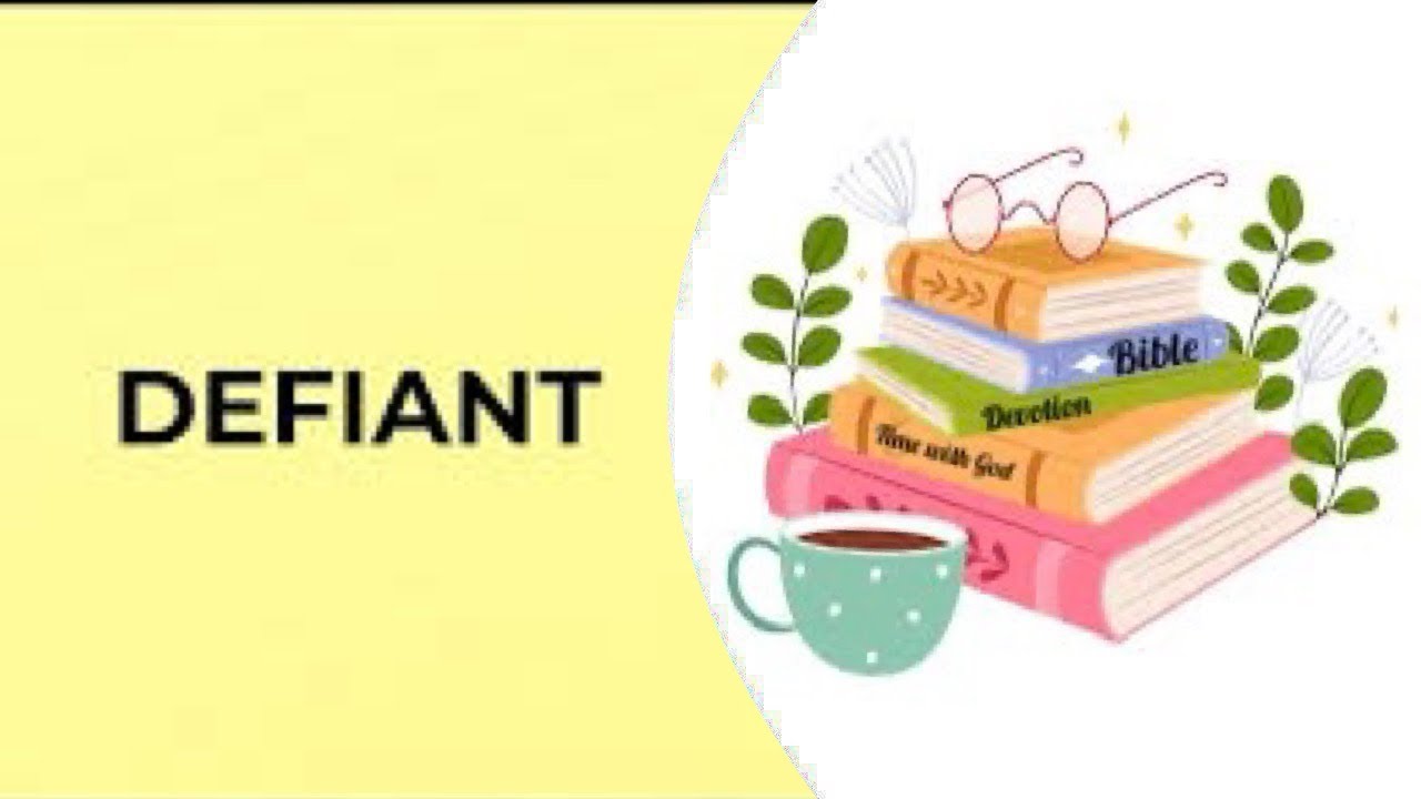 Defiant words - 1 Samual 17:45 | Oct 22, 2024 - YouTube