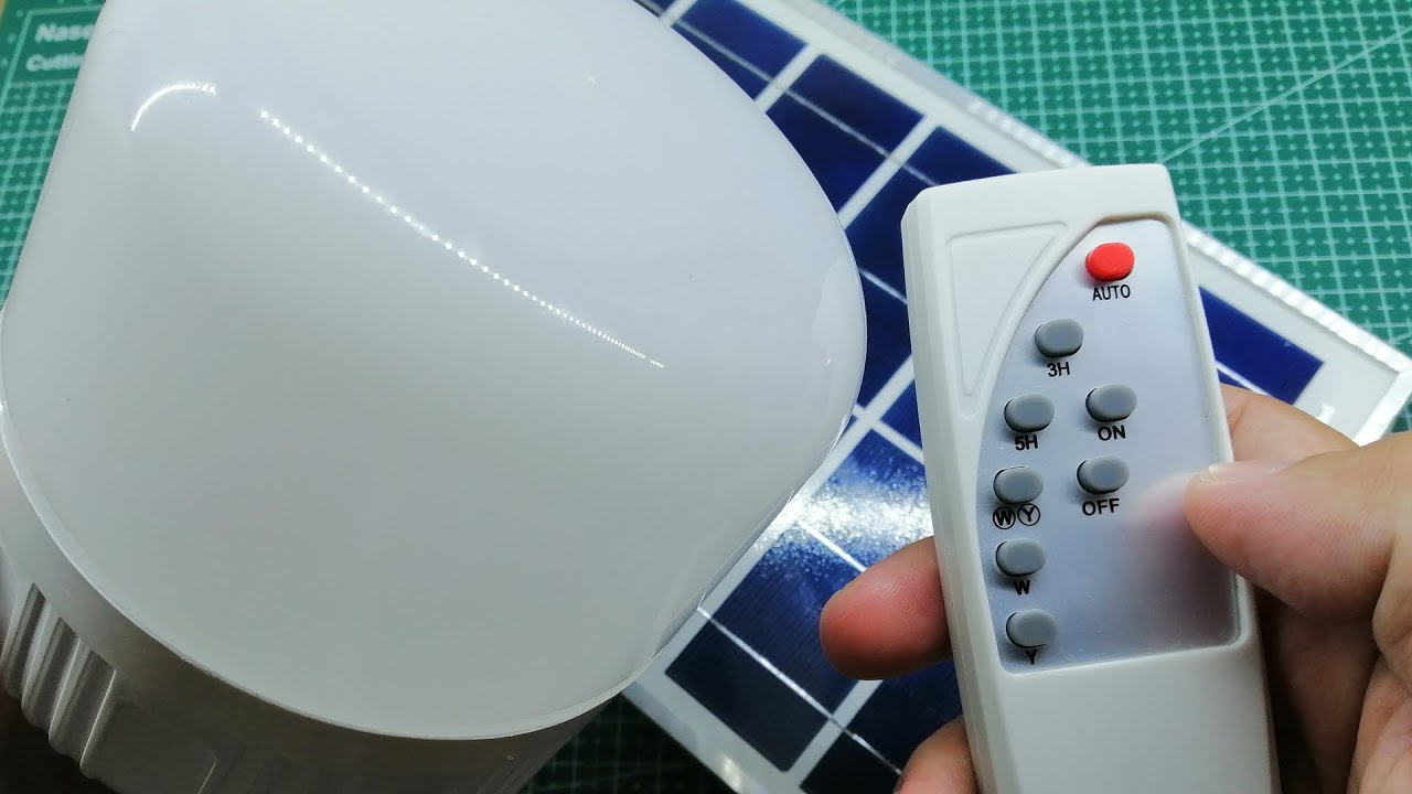 Indoor Solar Light Bulb: Unboxing, Disassembly, and Battery Capacity ...