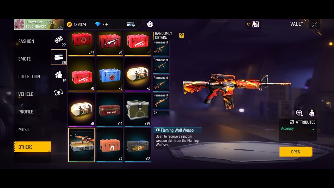 FREE FIRE CRATE OPENING @FREE FIRE INDIA🎉🎊🎂🎁 ️ - YouTube
