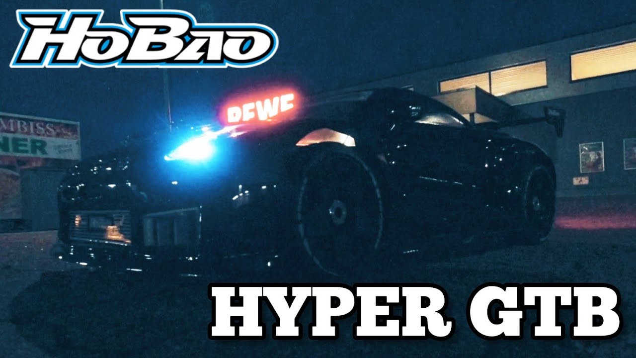 RC Drifts in the Dark - The Hobao Hyper GTB - YouTube