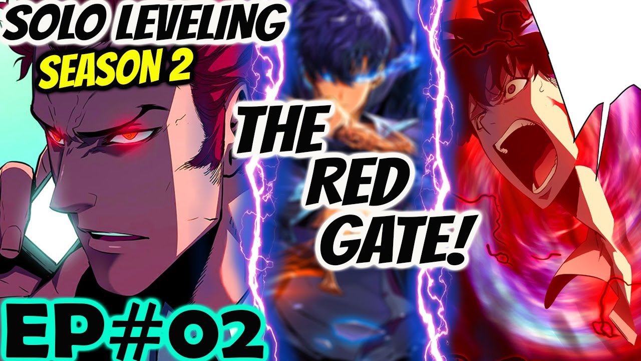 Solo Leveling S2 Ep2: Jinwoo kinain ng Red Gate | Jinwo at ang Red Gate ...