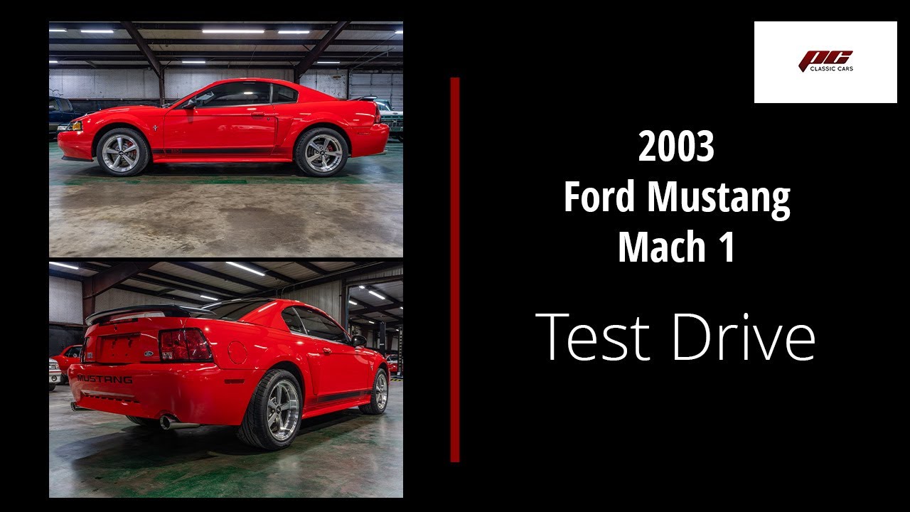 2003 Ford Mustang Mach 1 Test Drive Review | PC Classic Cars #453599 ...