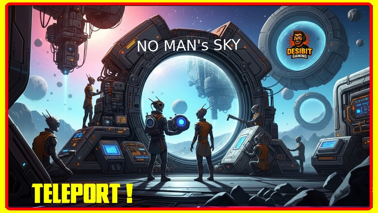 Building a Working Teleport Device in No Man's Sky - YouTube
