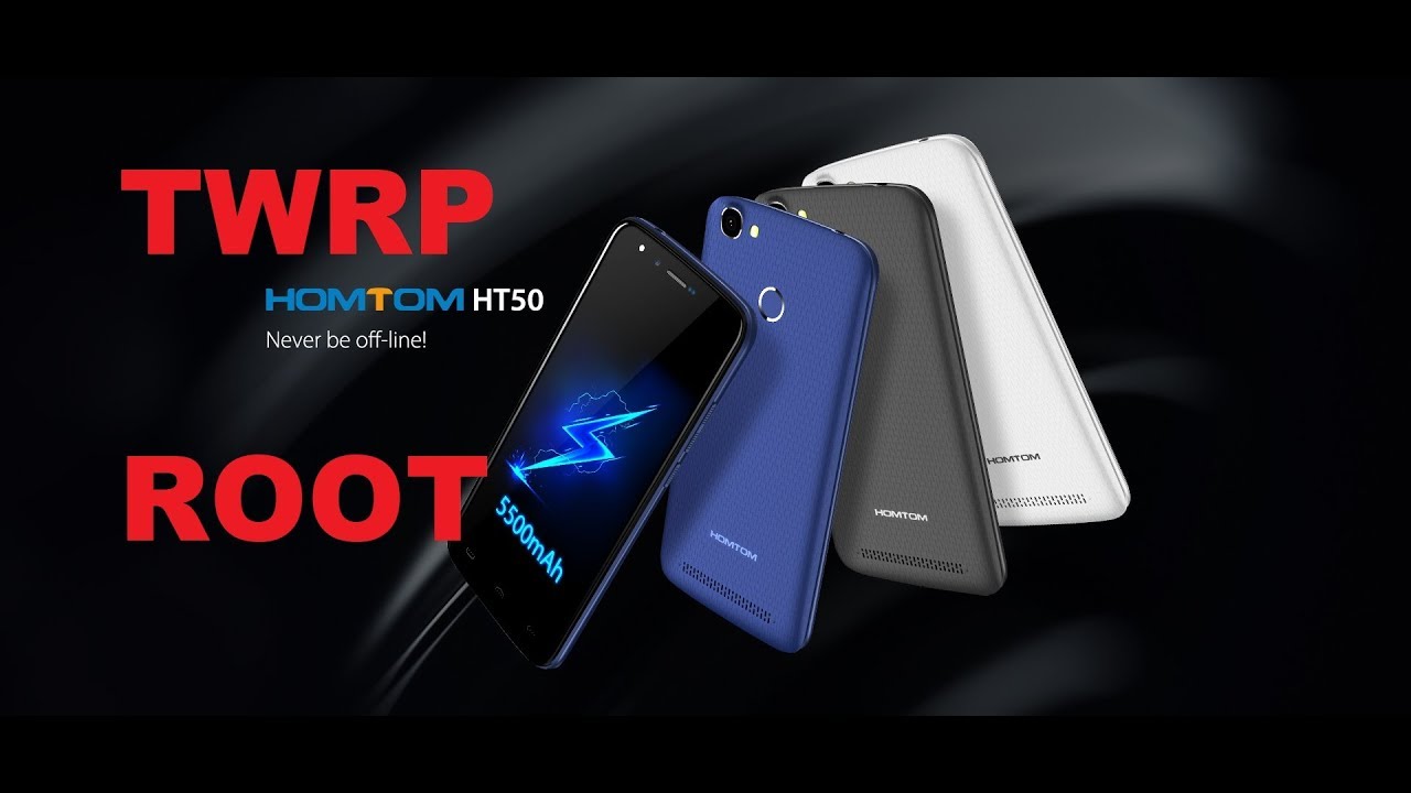 HOMTOM HT50 - TWRP & ROOT - YouTube