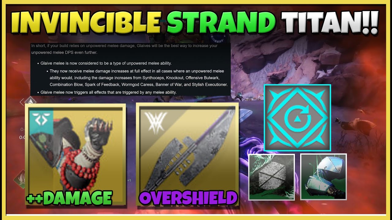 The INVINCIBLE Melee Titan Build (Strand + Edge of Action) - YouTube