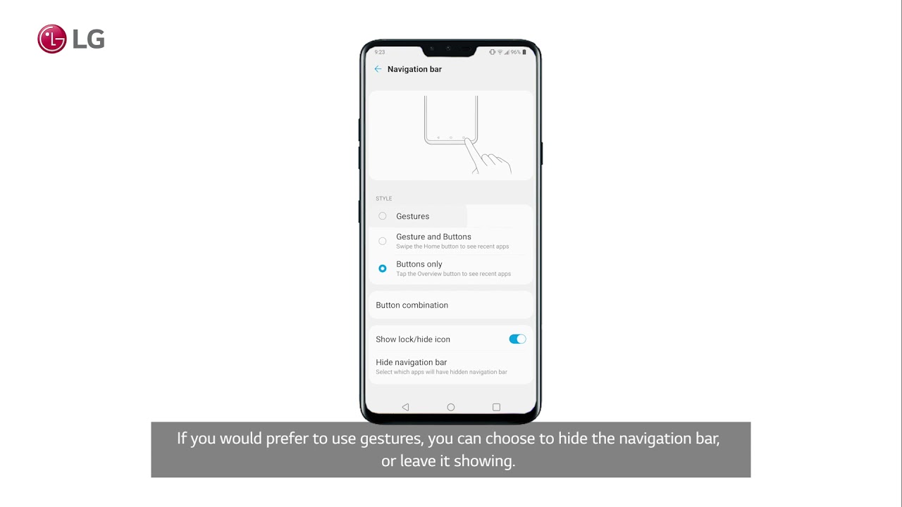 [LG Mobile Phones] How To Customize The Navigation Bar & Experience On ...