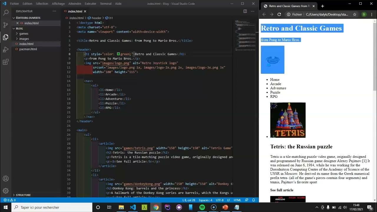 Learn HTML 5 4 1 apply basic styles - YouTube