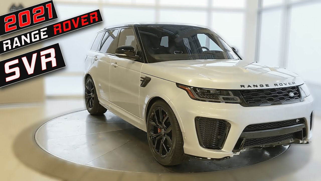 2021 The Fastest Range Rover Ever!! | Range Rover Sport SVR V8 Visual ...