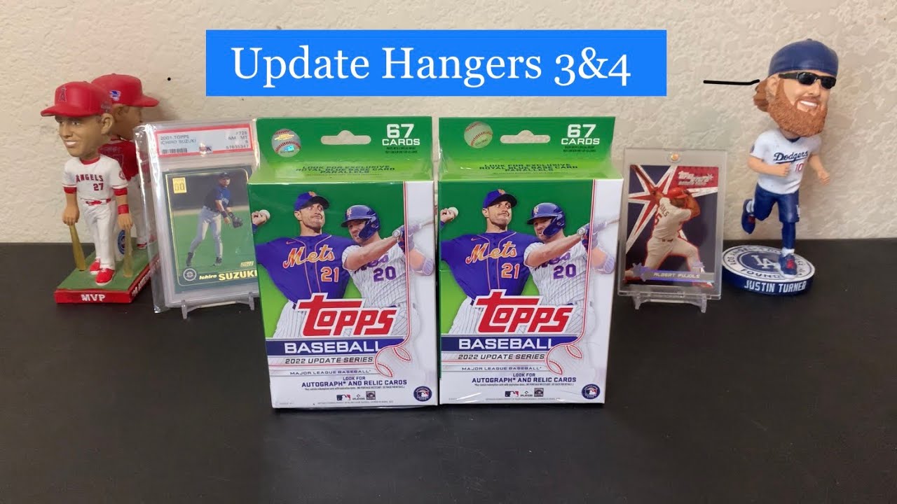 2022 Topps Update Hanger Boxes 3-4! A bunch of parallels! - YouTube