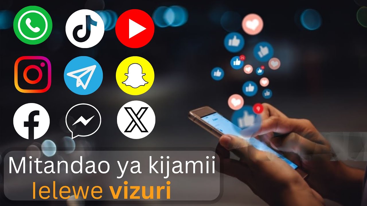 MITANDAO YA KIJAMII, kila usilolijua. #techinswahili #tech #swahili #ai ...