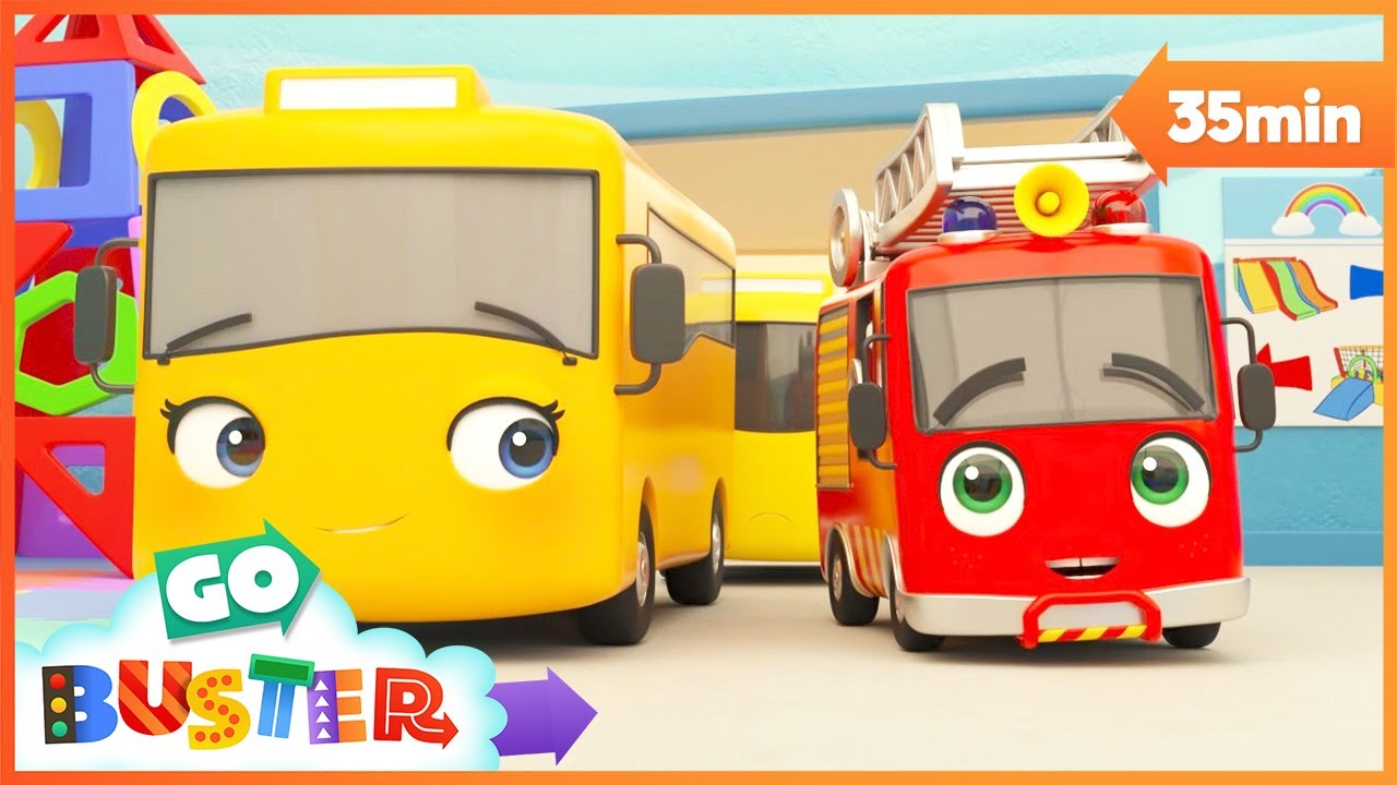 Pirate Soft Play Adventure! | Go Buster | +30 minutes of Baby Cartoons ...