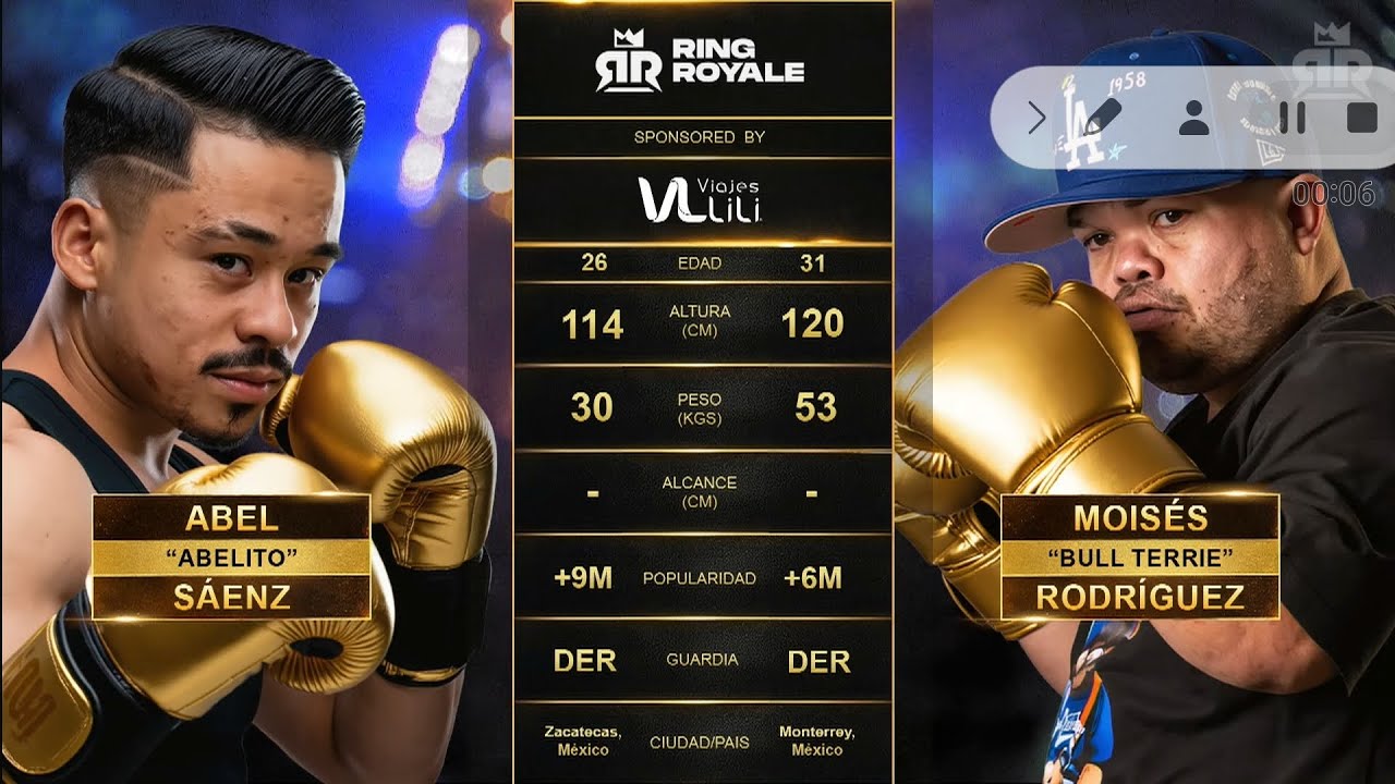 RING ROYALE "BULL TERRIE VS ABELITO" - YouTube