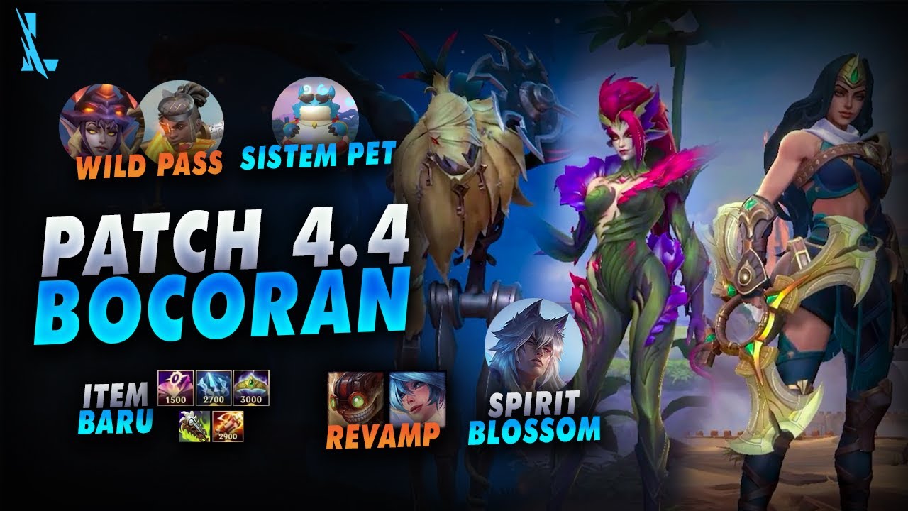 Zyra, Sivir, Fiddle Stick, System Pet, Revamp Ziggs Sona Bocoran Big Update Patch 4.4 Wild Rift ...