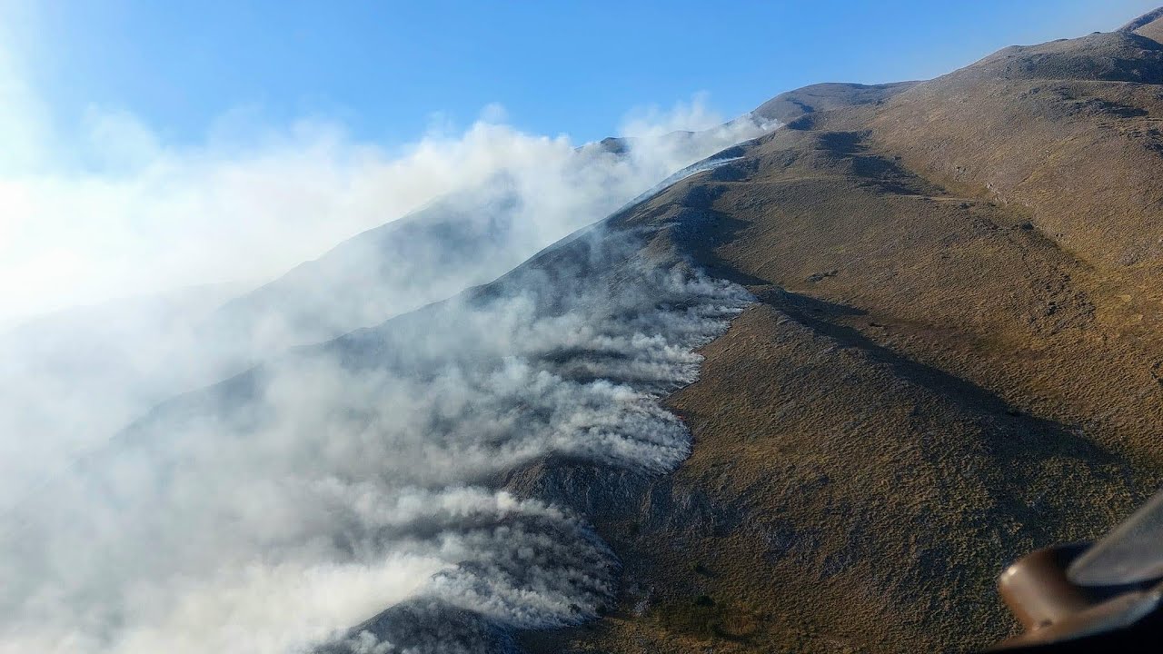 Prespa National Park - SuvaGora Wildfire 2024 - YouTube